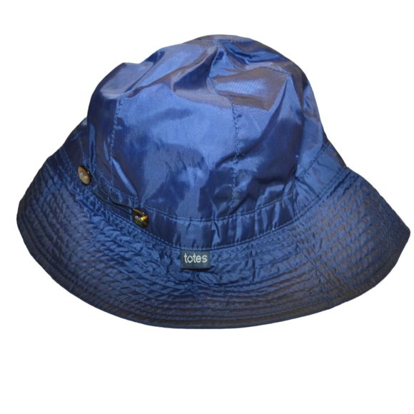 totes | Accessories | Totes Roll Bucket Rainhat 0 Nylon Blue | Poshmark